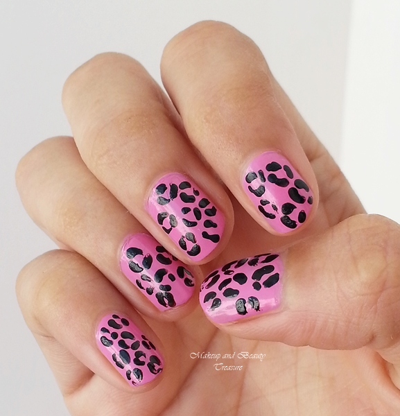 Makeup and Beauty Treasure: Easy Leopard Print Nail Art + Giveaway