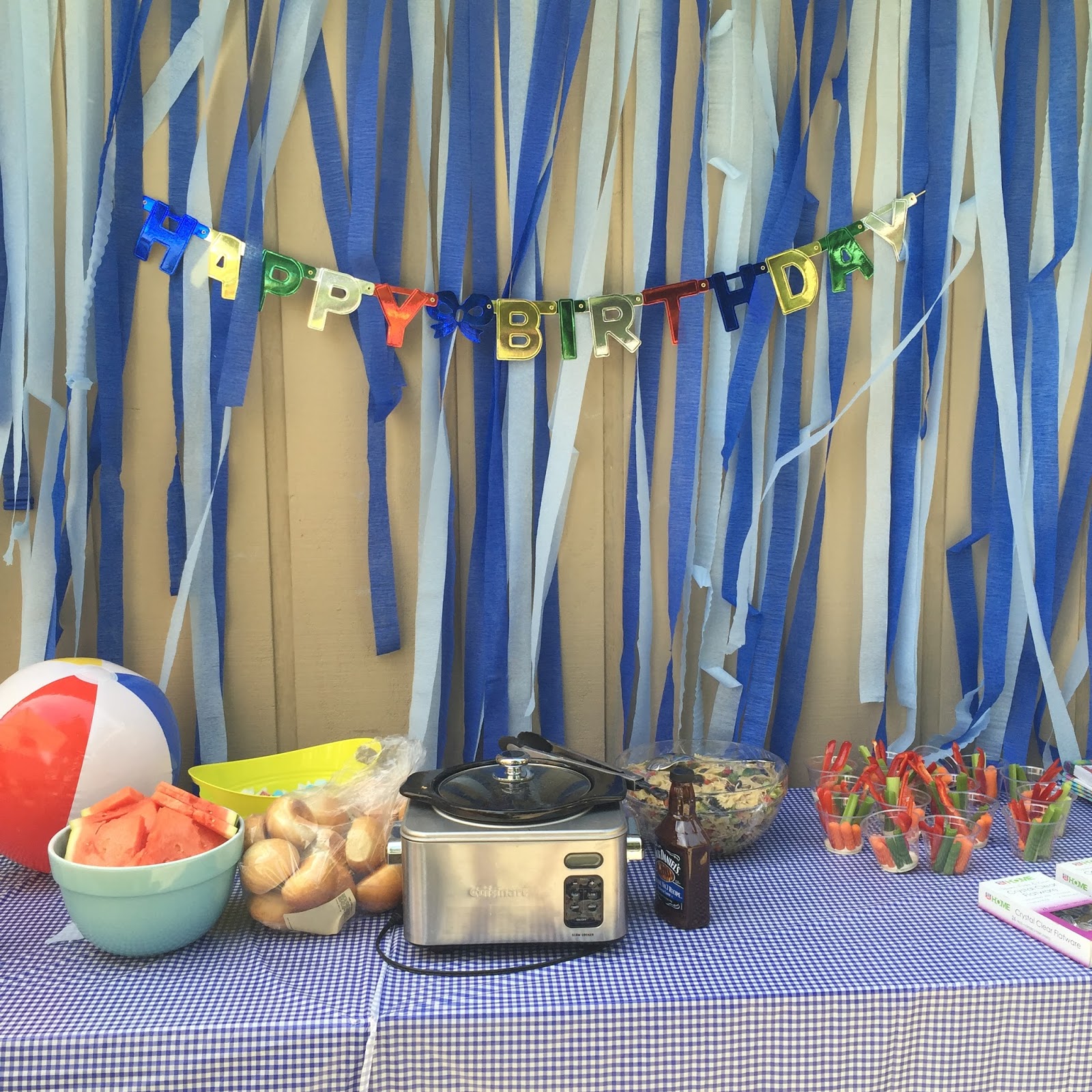 Ethan's Turning Three // Pool Birthday Party! | Schue Love