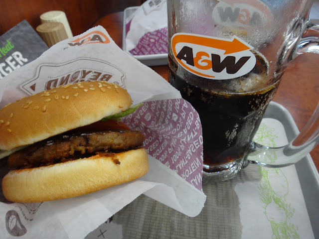 GollyGeeGosh: A&W Beyond Meat Burger