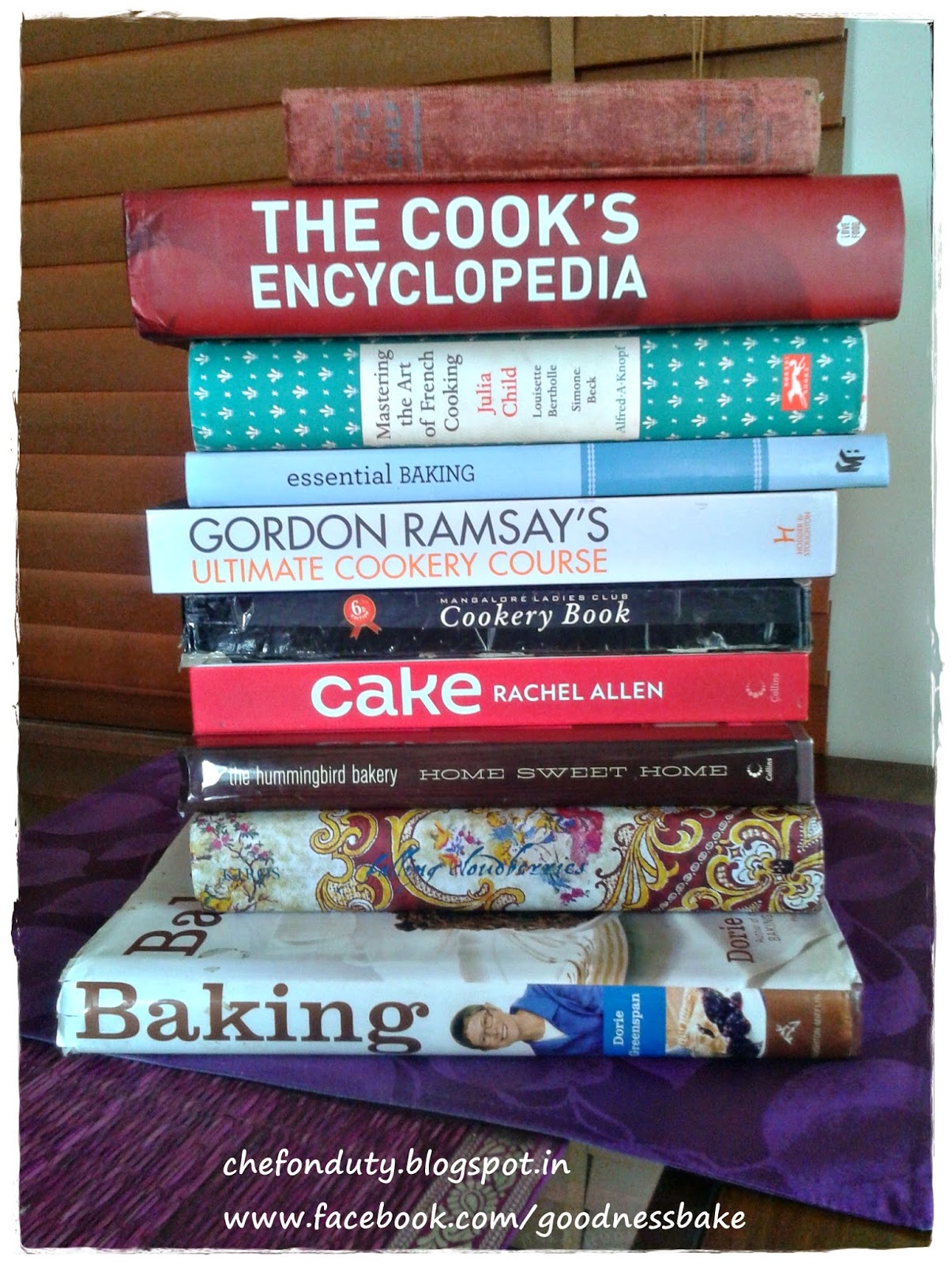 10 books you'll see in my Kitchen Library
