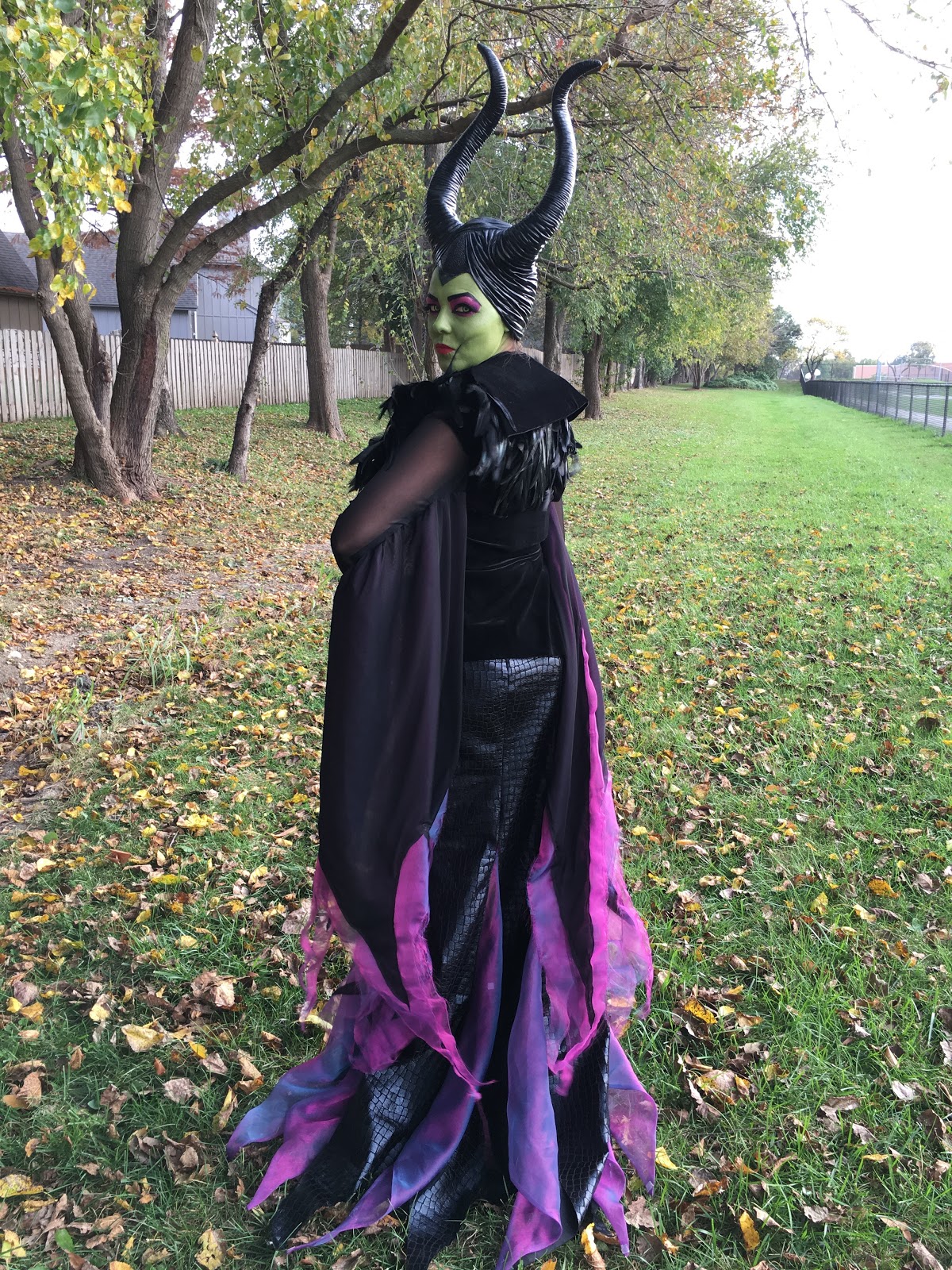 Maleficent Costume DIY & Glowing Staff Tutorial