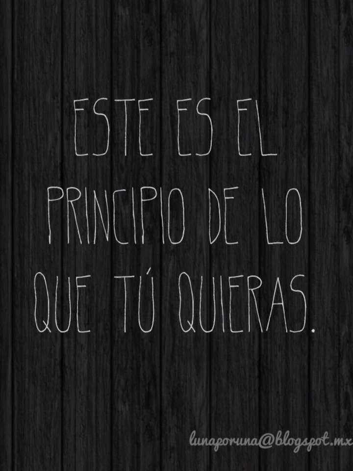Lecciones: Una por una: Este es el principio...