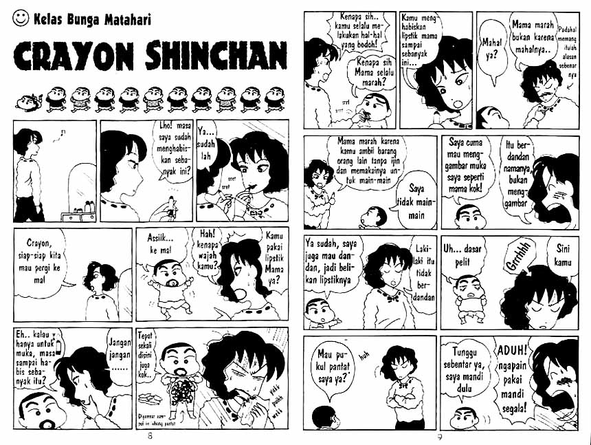 SoftSeven Read: KOMIK Shinchan Vol.1 yg nostalgia..monggooo