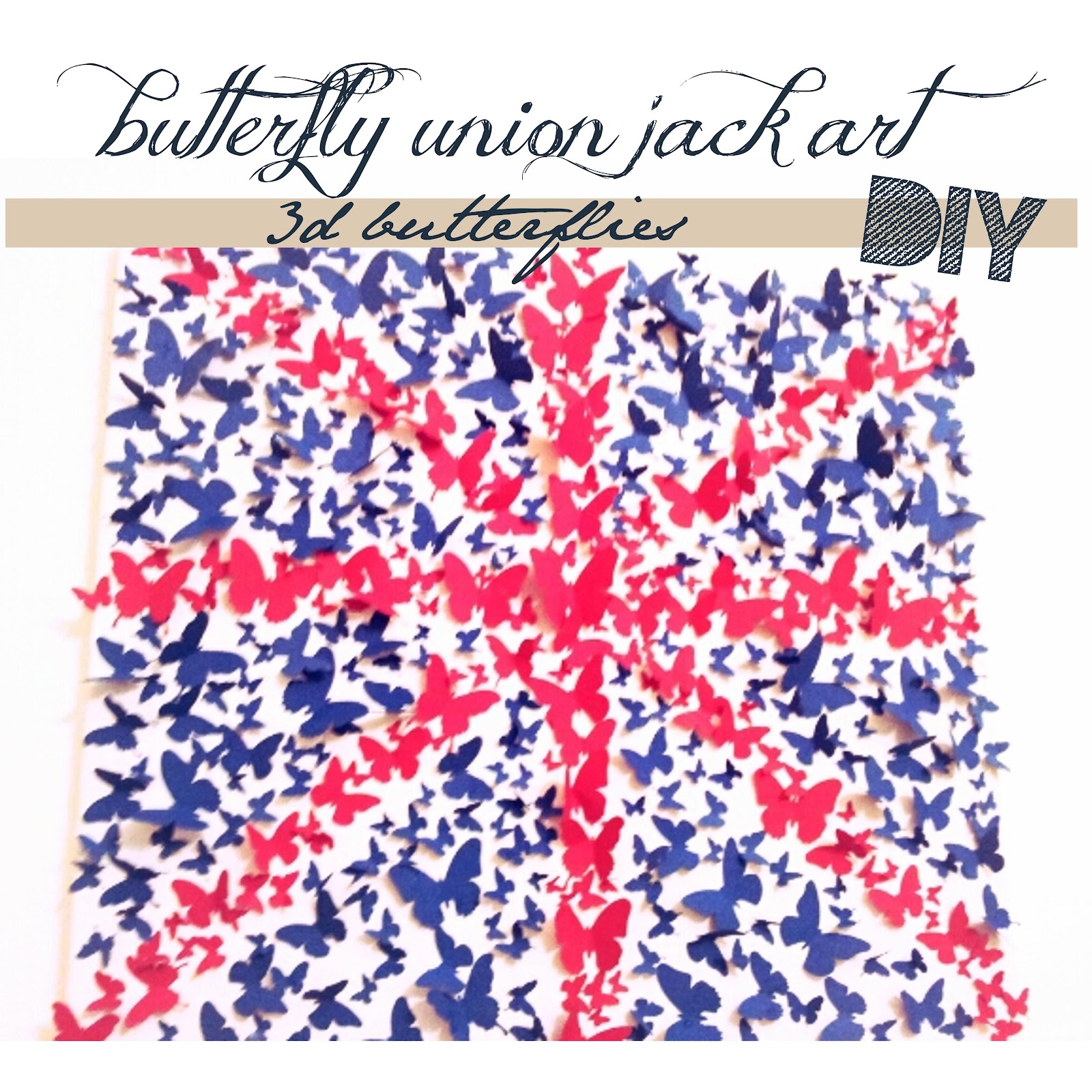 butterfly union jack tutorial