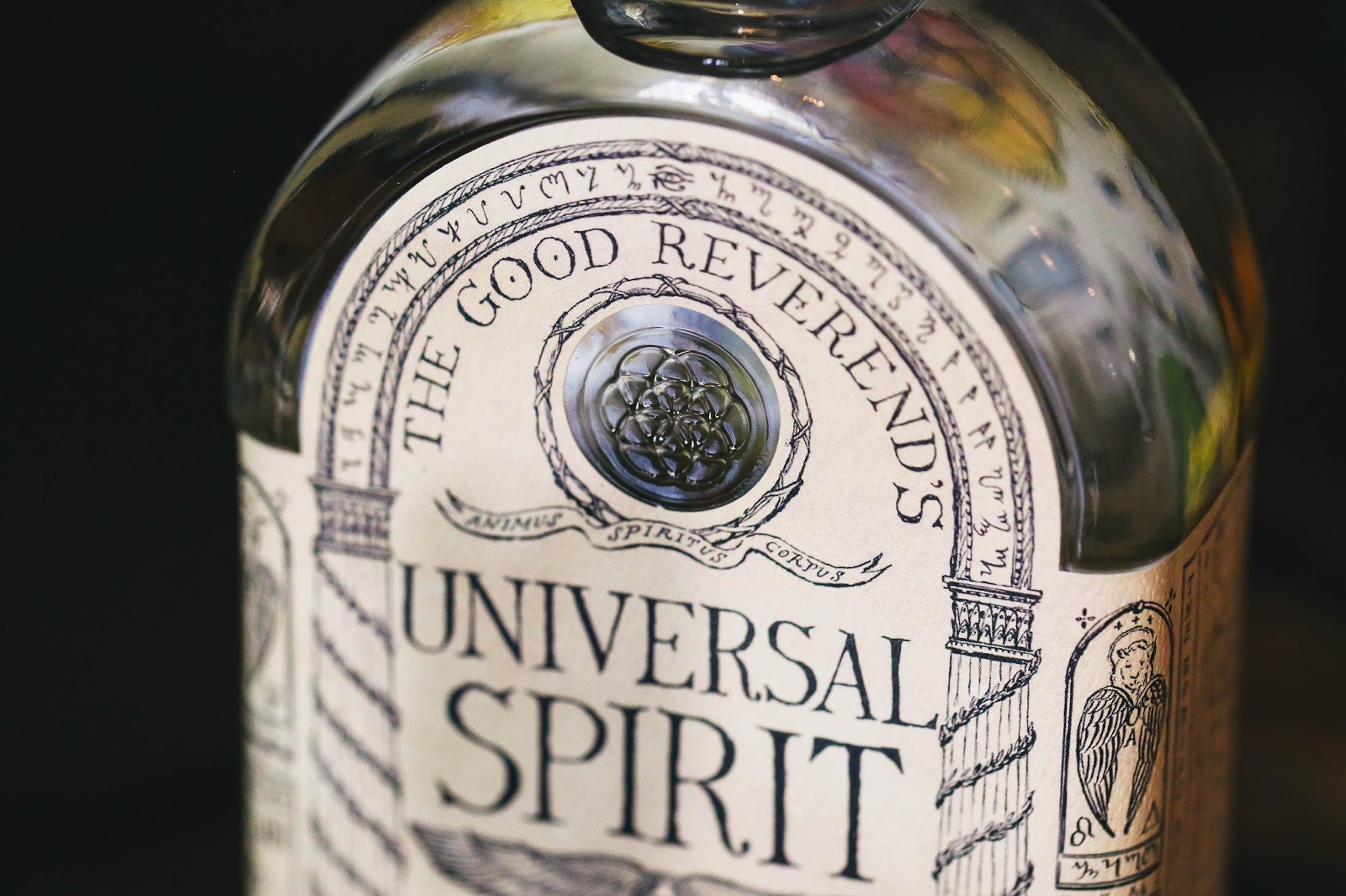 The Good Reverend’s Universal Spirit – Packaging Of The World