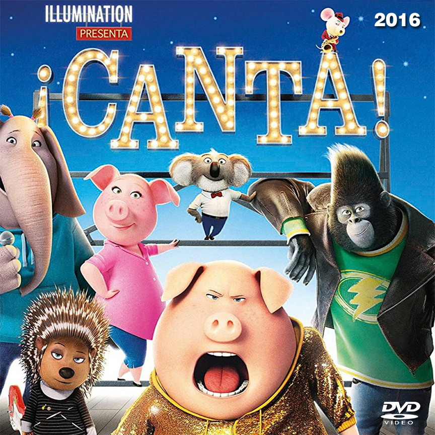 Caratulas de películas DVD para cajas CD: ¡Canta! - [2016]