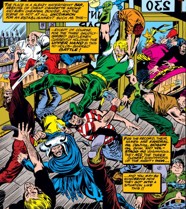 Fandral The Dashing Comics