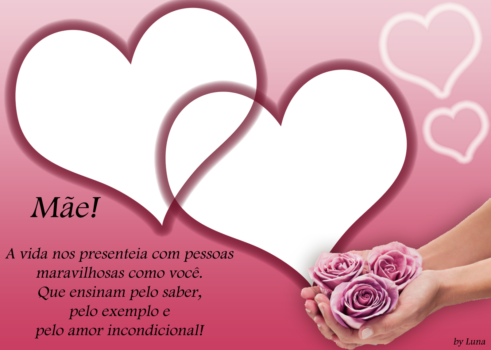 LunaStudioArte: Cartões para o Dia das Mães em PNG