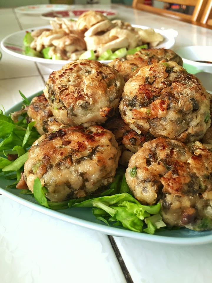 Mei chai minced pork patties by Rontree Chan