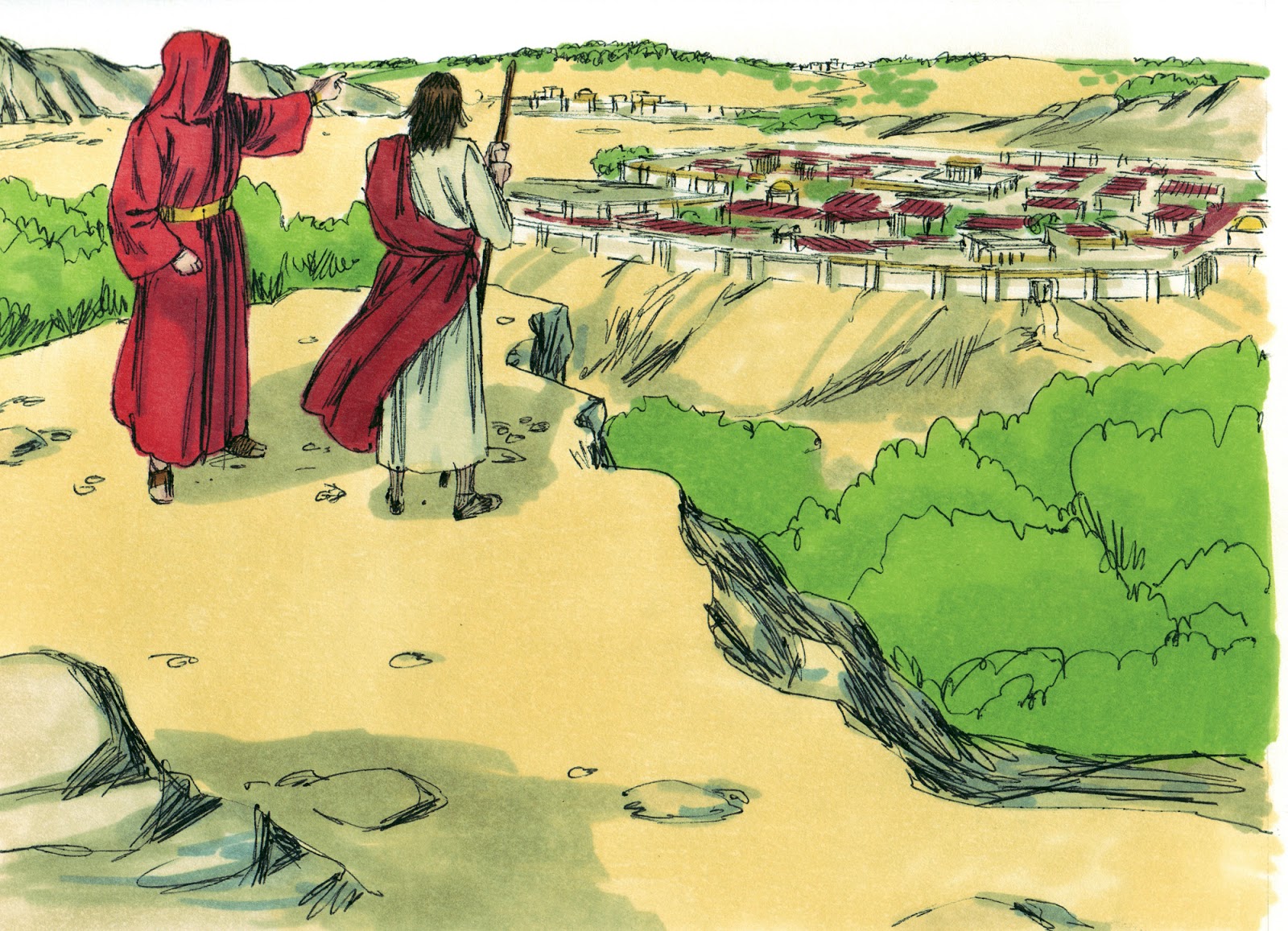 The third temptation of Jesus Christ: Don't bargain with Satan