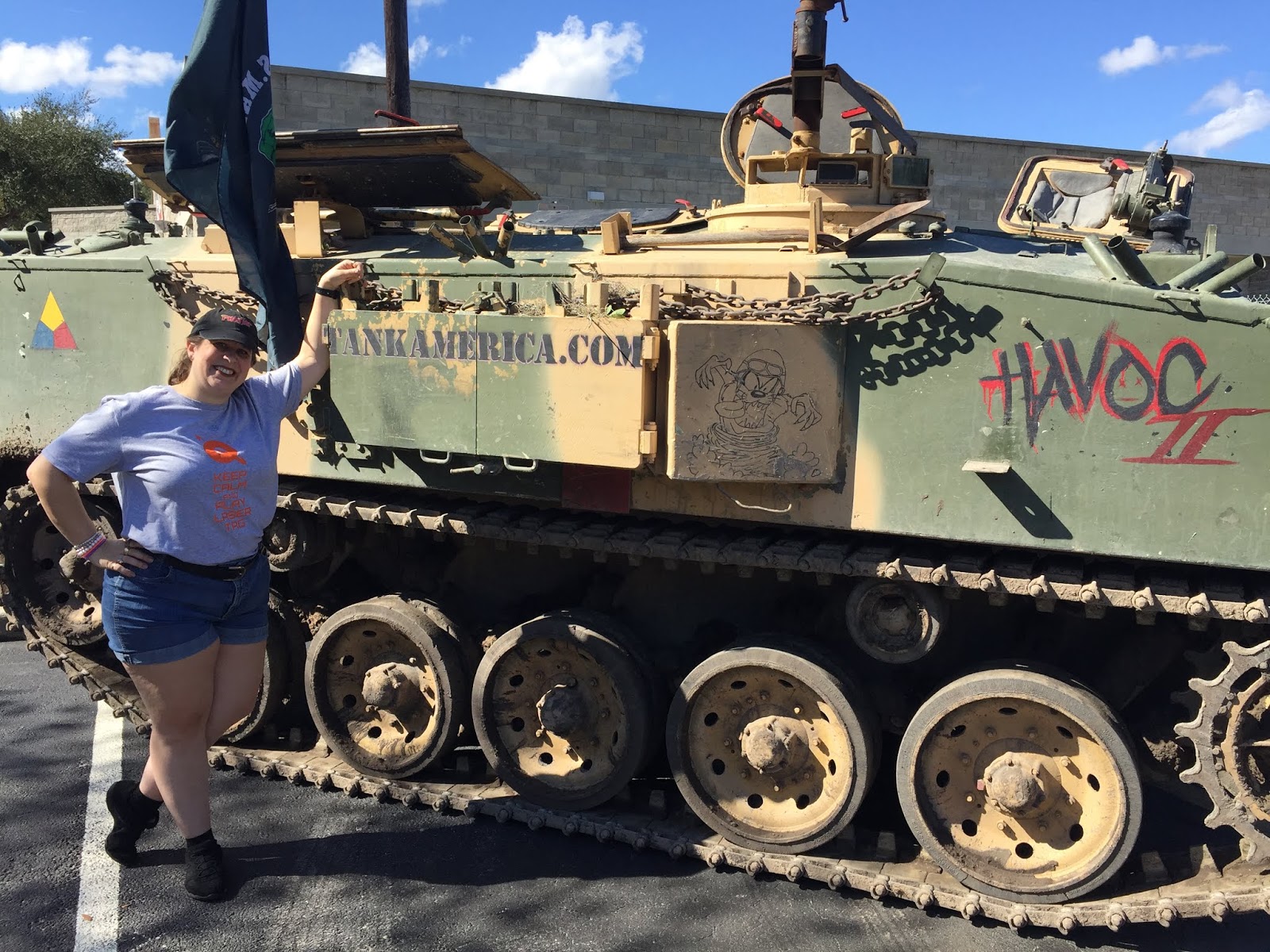 Tiviachick Loves Laser Tag: Tactical Tag at Tank America