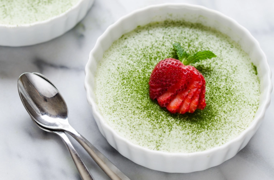 Matcha Panna Cotta