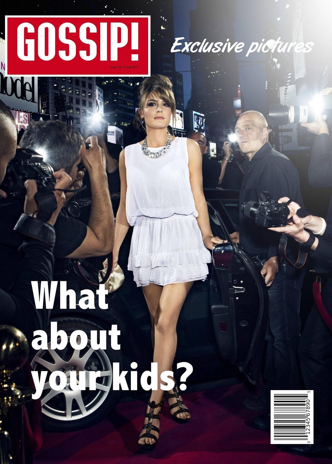 Next Top Model Blog: DNTM C5: Gossip! Magazine Covers