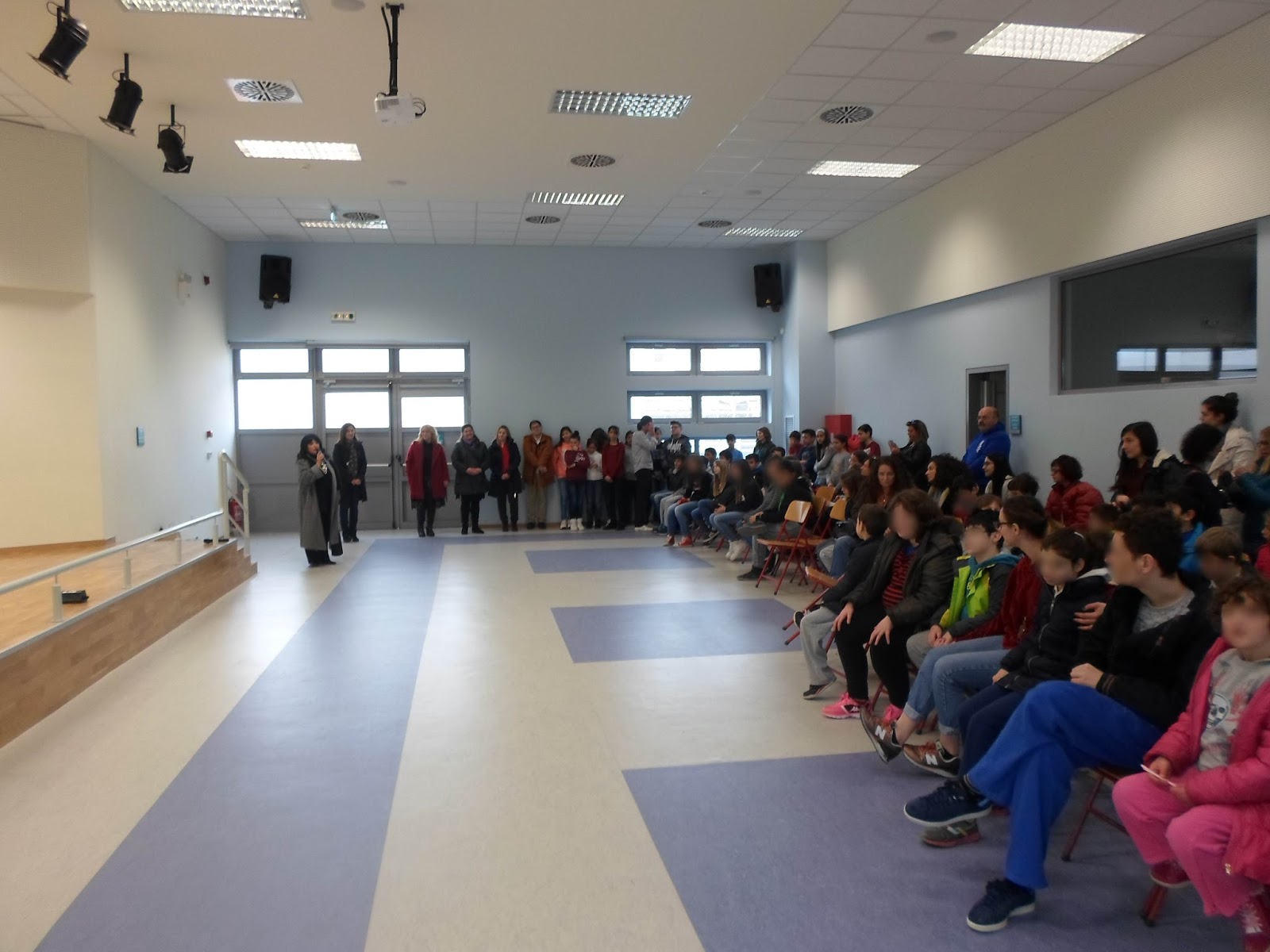 1ο Ειδικό Δημοτικό Σχολείο Ιλίου: Επίσκεψη 8ου Δημοτικού Σχολείου Ιλίου