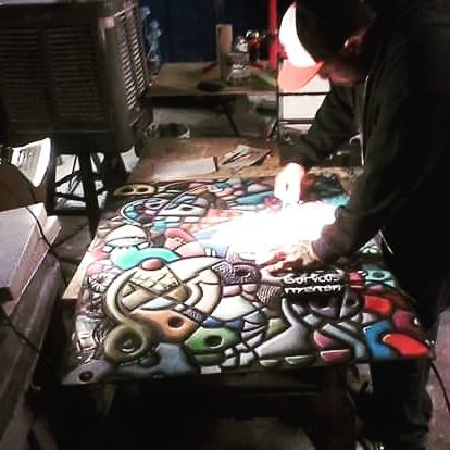 Arizona Artist a Day: Day 2: Carlos Rivas/ Servous Nystem