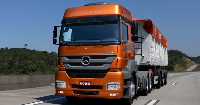 Actros e Axor correspondem a 23% das vendas totais de extrapesados no ...