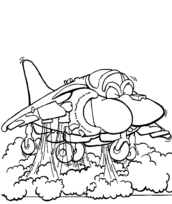 Printable Airplane Coloring Sheet - For Kids Boys Drawing a Plane ...