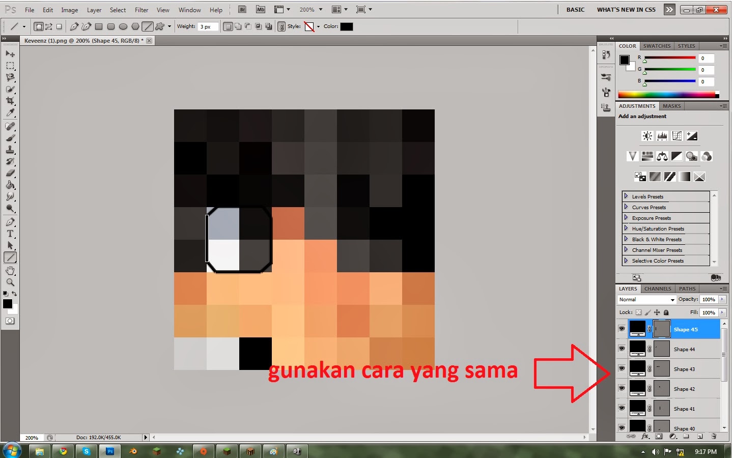 Cara membuat avatar cartoon/kartun minecraft - BoyLab