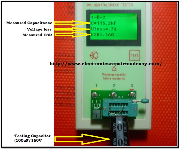 electronics repair made easy: MK-328 Multi component tester ...