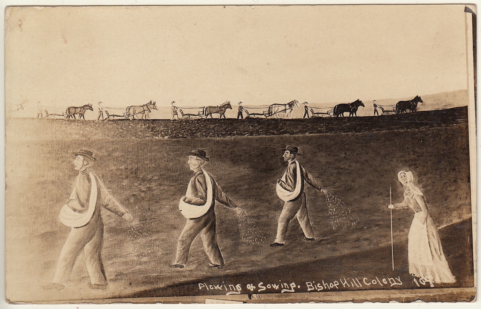 Dull Tool Dim Bulb: Olof Krans Folk Art Painting on a Real Photo ...