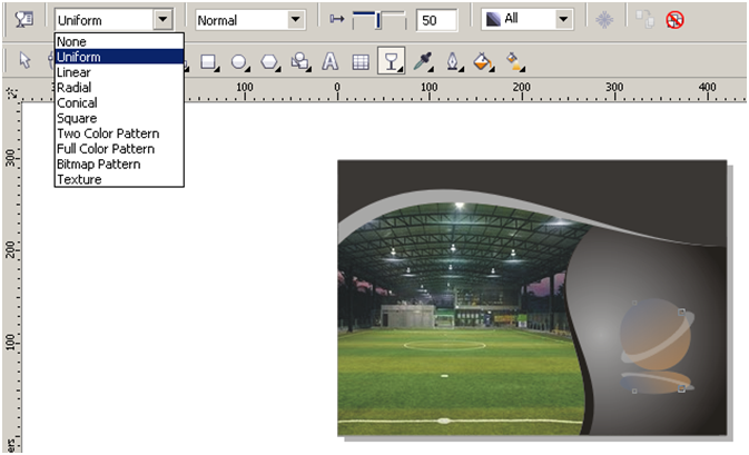 Membuat Desain Spanduk dengan CorelDRAW - Kumpulan Tutorial