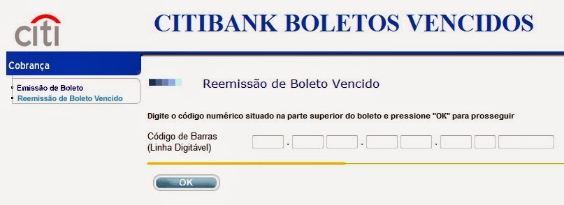 CITIBANK BOLETOS VENCIDOS ATUALIZAR - 2 VIA DE BOLETOS ATRASADOS CITIBANK