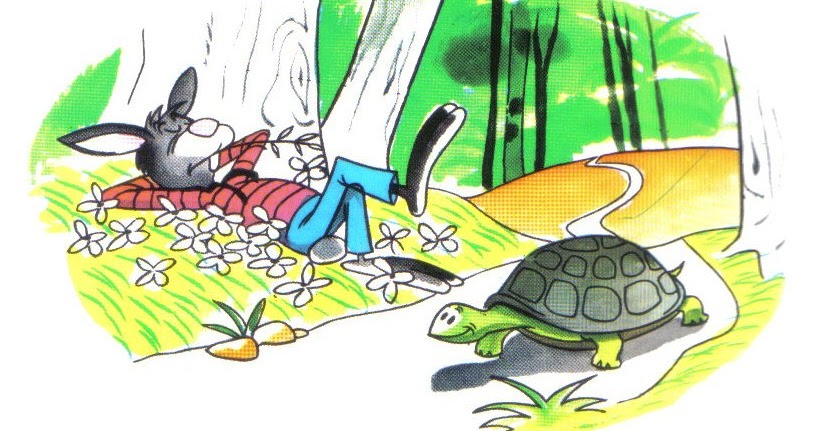 La Liebre y la Tortuga - Moraleja