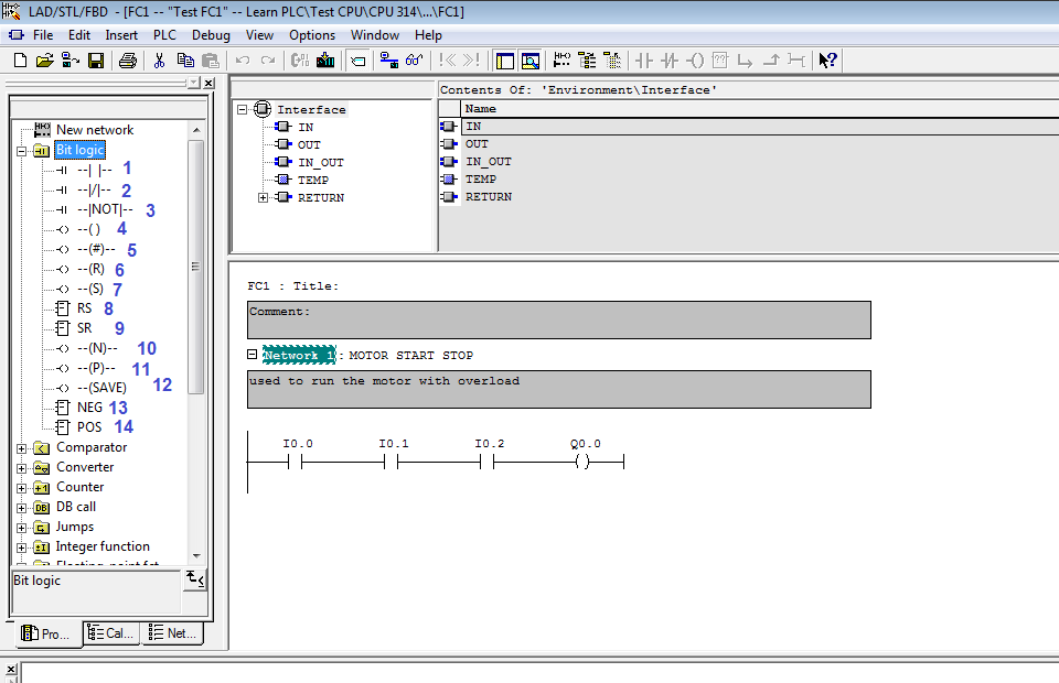 شرح positive and negative edge فى siemens PLC موقع الهندسة الكهربية