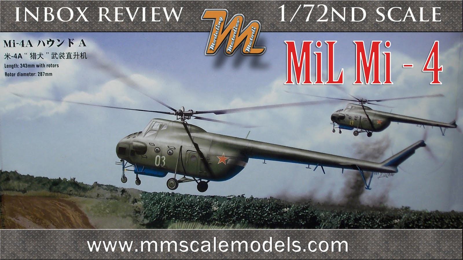 Scale Model Building with Metodi Metodiev: Hobby Boss 87226 Mil Mi-4 1/ ...