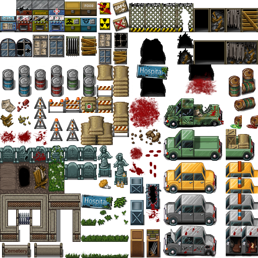 Taverna encantada: Zombie survival Pack Rpg maker Xp