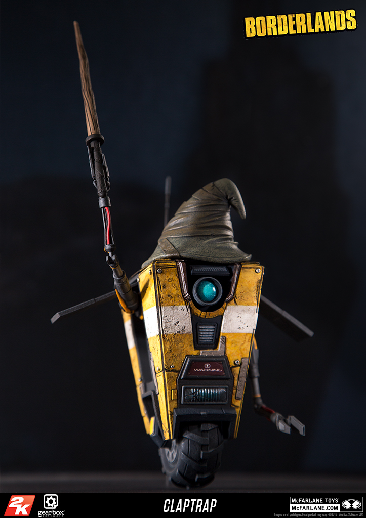Toys n' News: McFarlane Toy - Color Tops "Borderlands 2" Claptrap