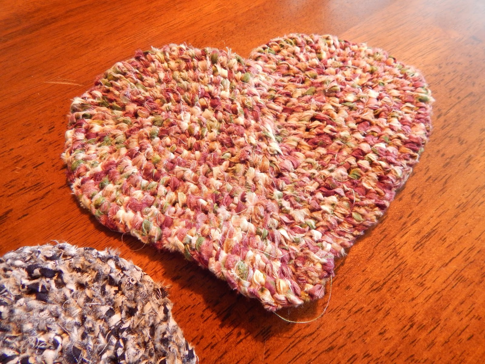 Thoughts from Frank and Fern: Guess What? Rag Rug Coasters