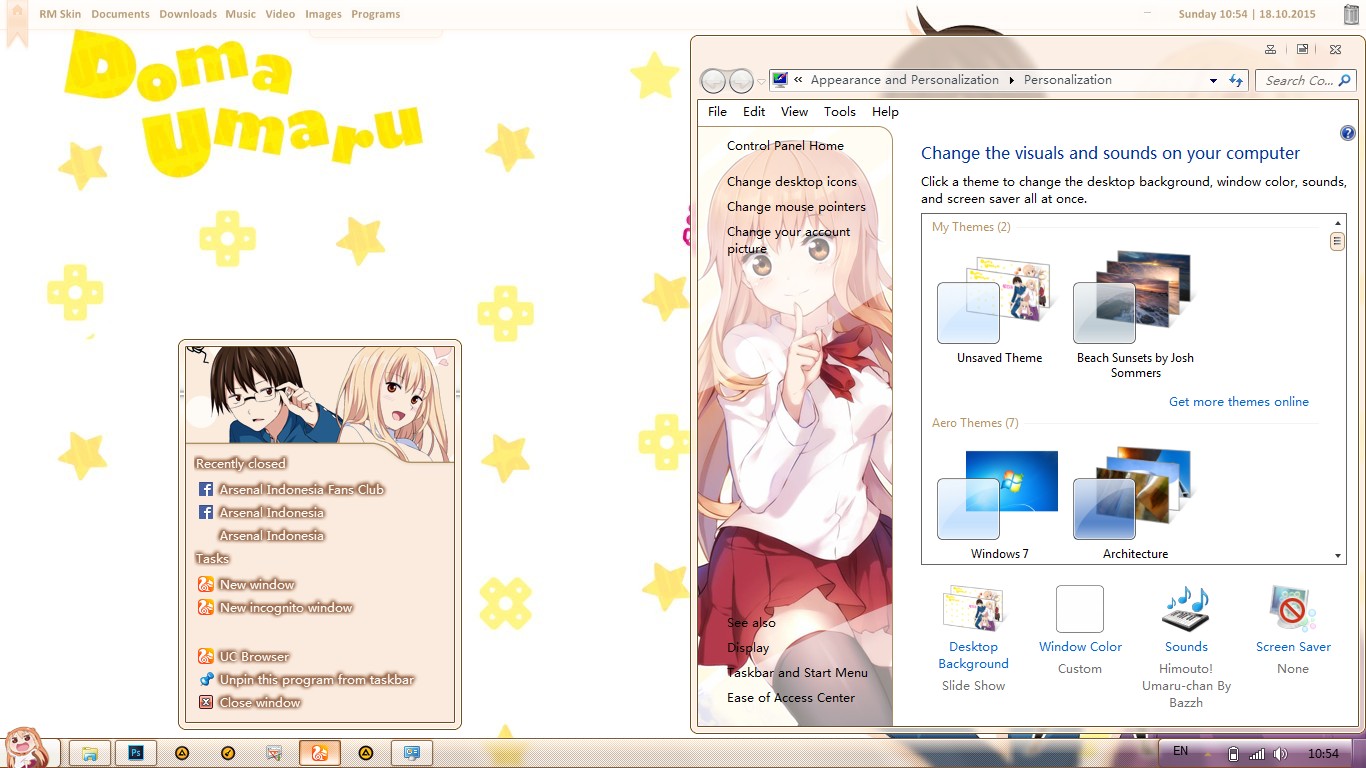 Theme Windows 7 Himouto Umaru-chan