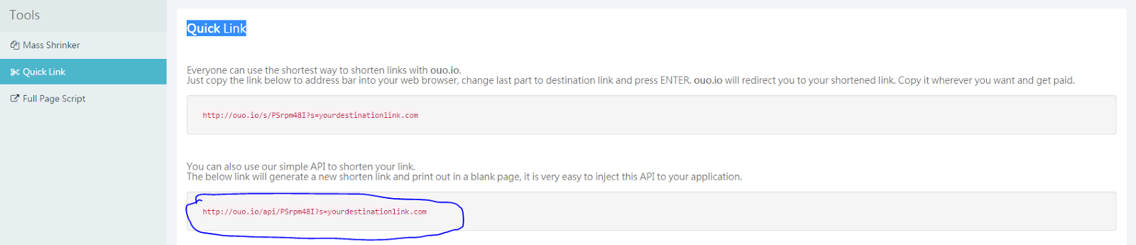 Share Code Rút Gọn Link Ouo.io Bằng API không Cần Login Tài Khoản ...
