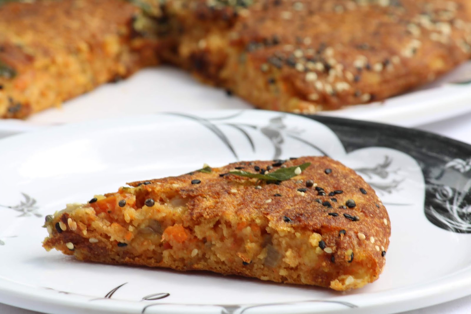 Easy Children Recipes: INSTANT RAVA HANDVO / SUJI HANDVO/ RAWA HANDVO