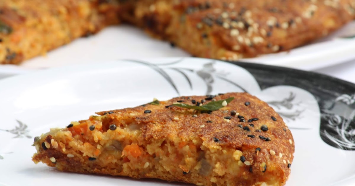 Easy Children Recipes: INSTANT RAVA HANDVO / SUJI HANDVO/ RAWA HANDVO