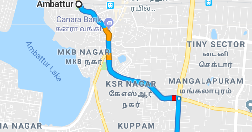 Ambattur OT - Maduravoyal - Share Auto Routes – Chennai - Share Auto