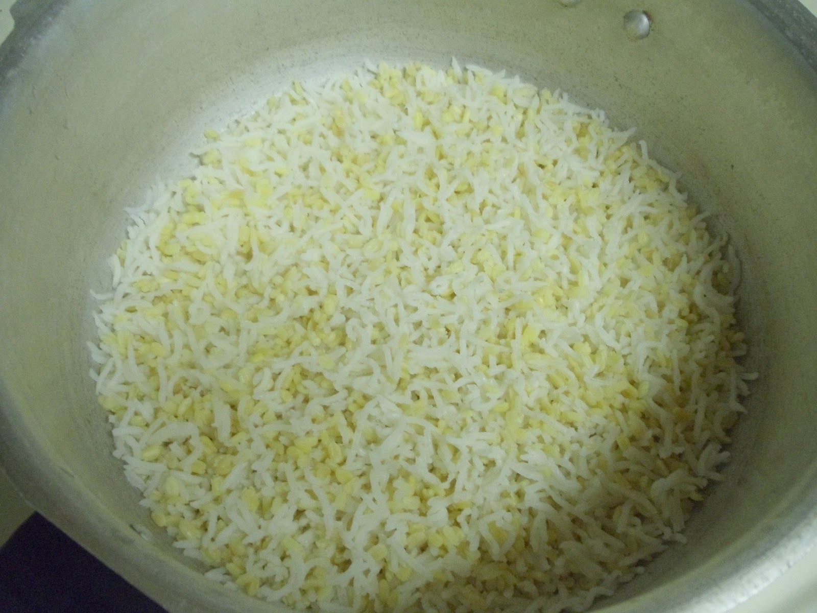 Lakshmi Canteen: Moogadali Khichidi (Rice- Lentil Pudding with Jaggery ...