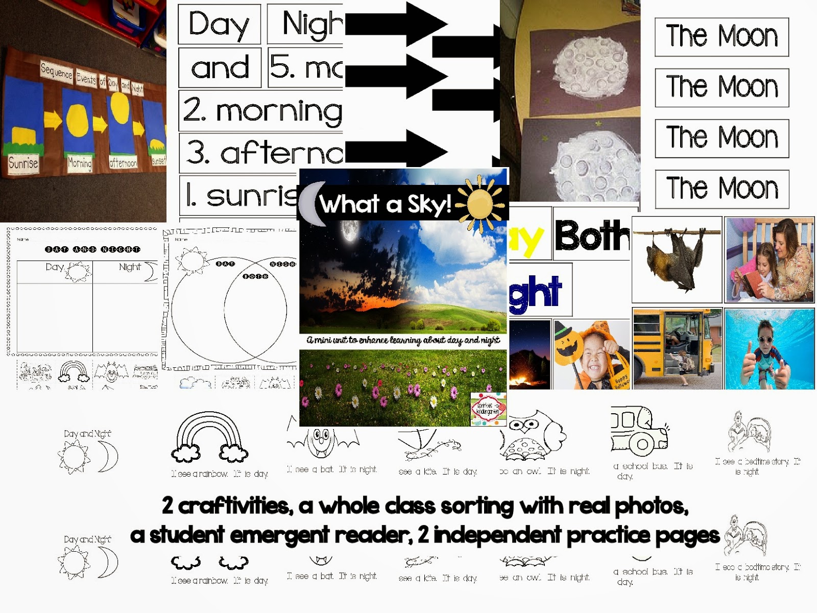 Sprinkles to Kindergarten!: Day and Night Fun!