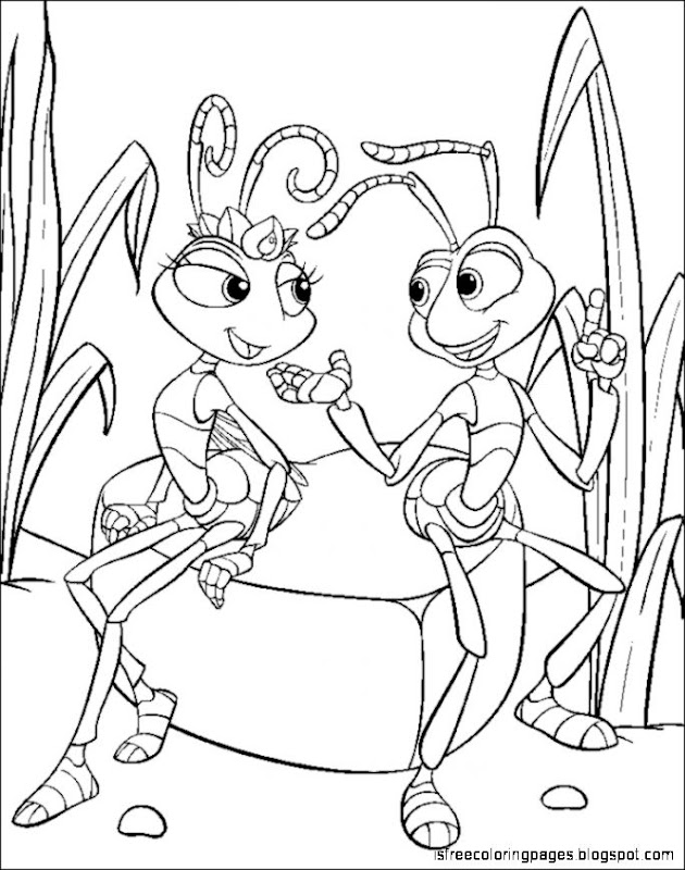 A Bugs Life Coloring Pages
