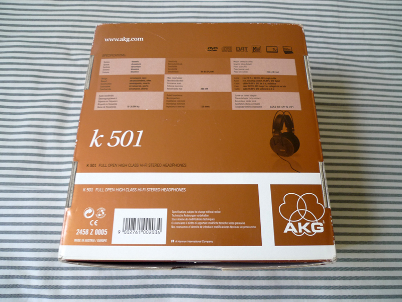 Sopp: AKG K501