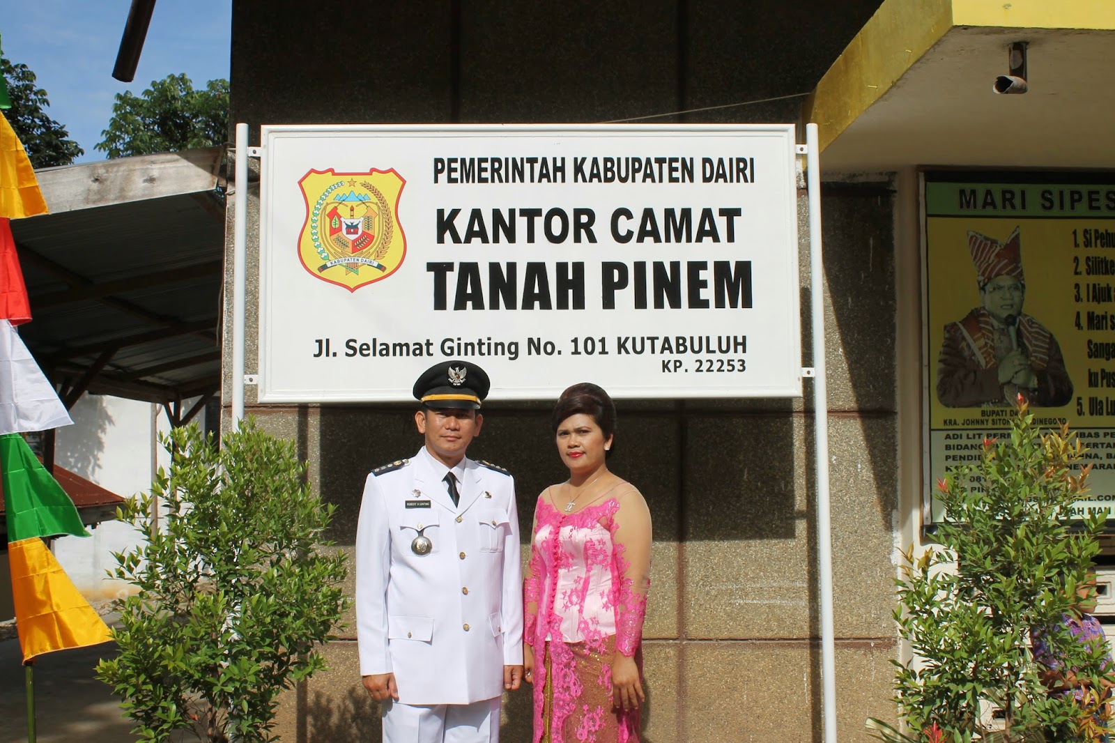 ROBERT HENDRA GINTING,AP,MSi: Sejarah Kecamatan Tanah Pinem