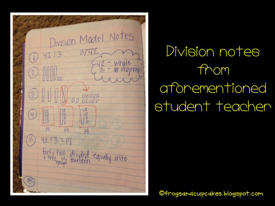 Tales of Frogs and Cupcakes: MORE Math Notebooking!