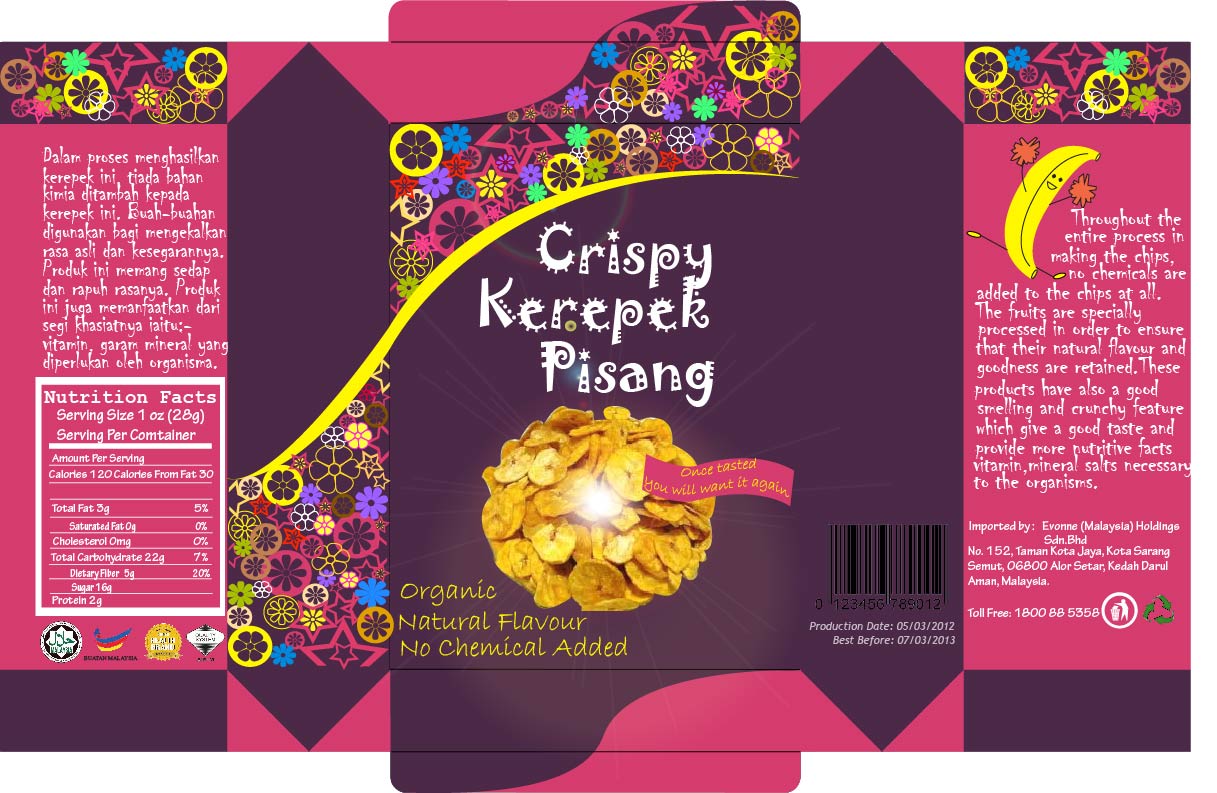 A Creative World For Designers: Tugasan 4 - Pembungkusan (Packaging)