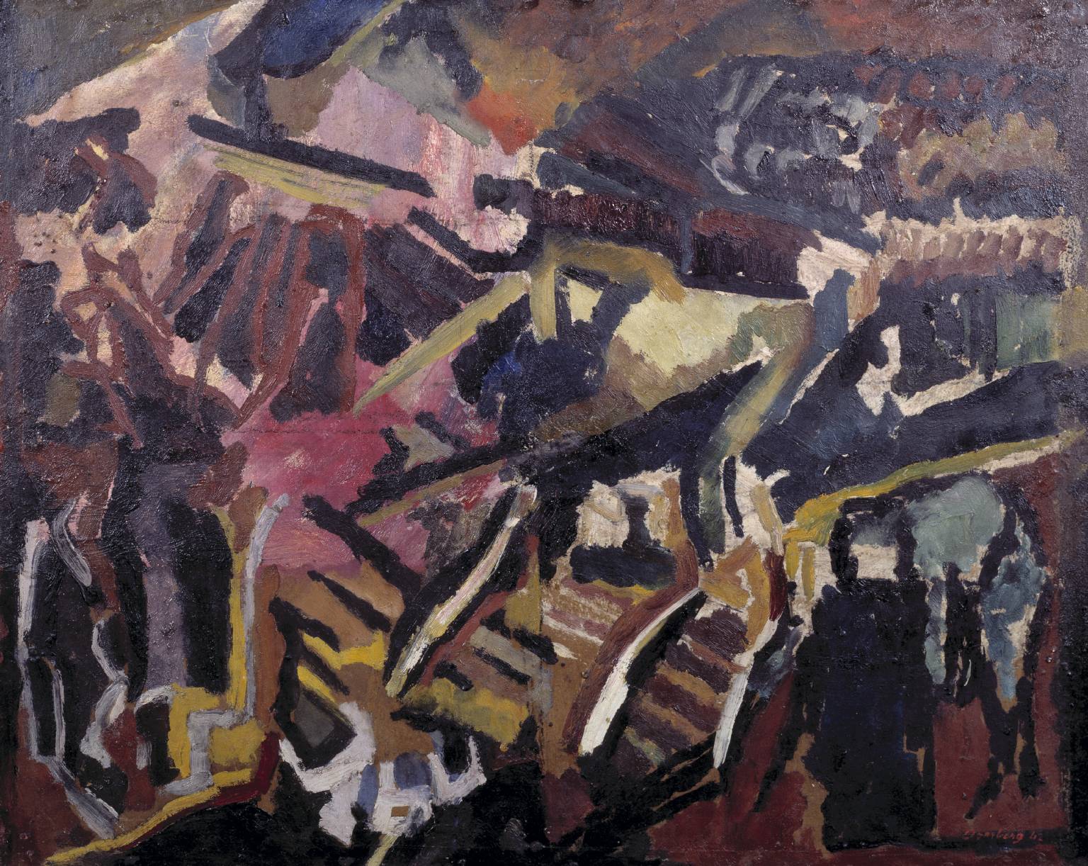 Spencer Alley: Nineteen Forties Paintings with Rants by Barnett Newman