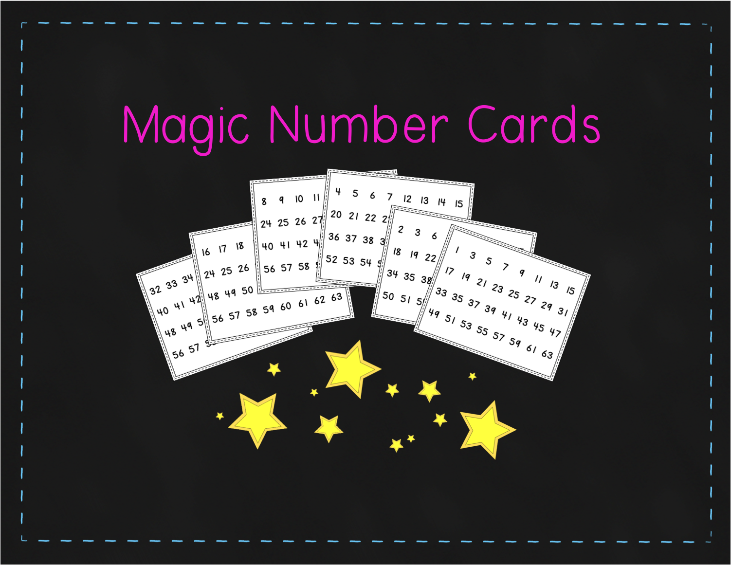Diary Of A Grumpy Teacher Freebie Friday Magic Number Cards