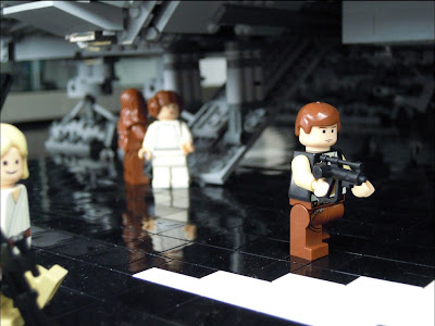 Stormtrooper: Star Wars Lego Death Star Docking Bay With Lego Millenium ...