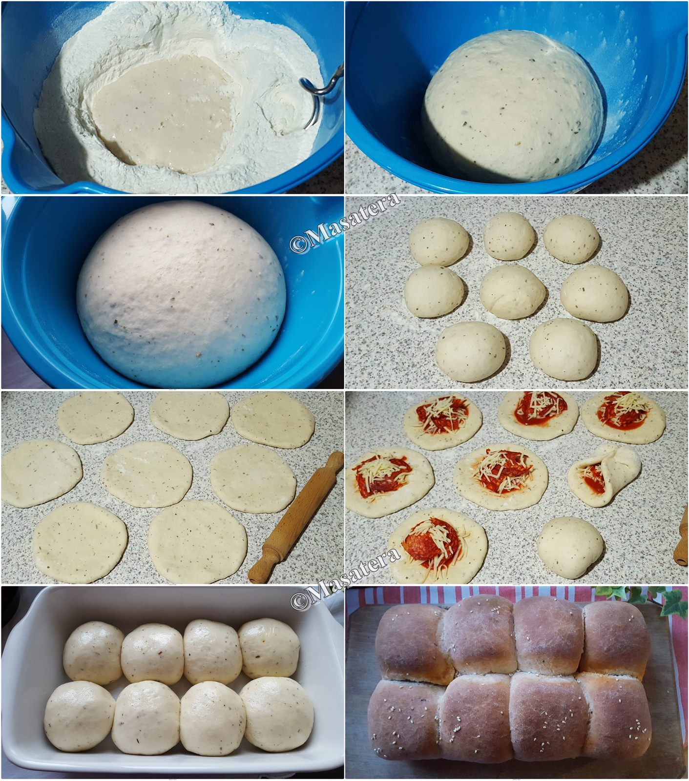 Recepti iz moje bilježnice: Pizza buhtle