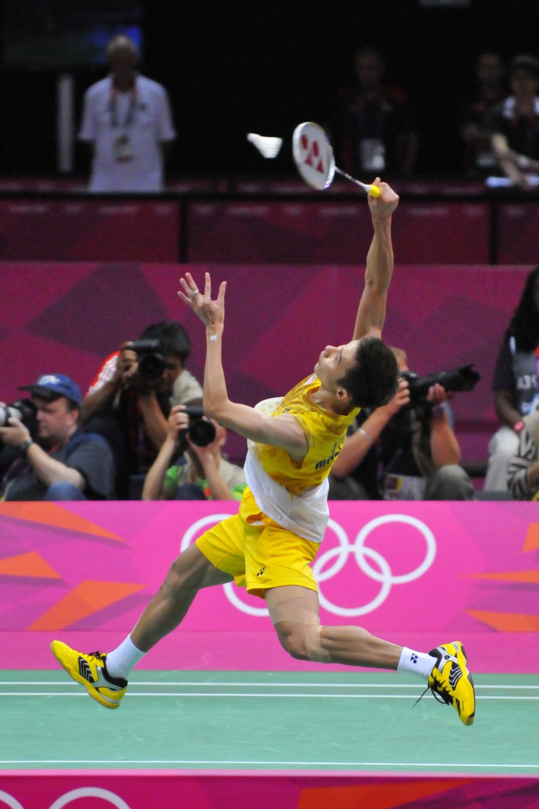 London 2012 Olympic Photo Blog: Badminton - Men's Singles Final (From ...