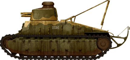 Armour force / Panssaroitu voima : Char D1